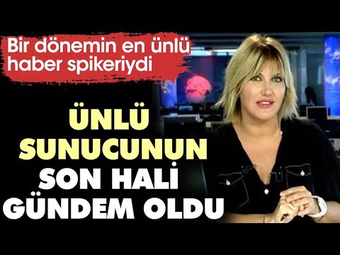 Bir dönemin en ünlü haber spikeriydi. Ünlü sunucu Şule Zeybek'in son hali gündem oldu