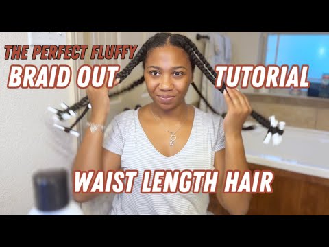 Master the PERFECT Fluffy Braid Out 🌟 Using Just ONE Product | Tips for ...