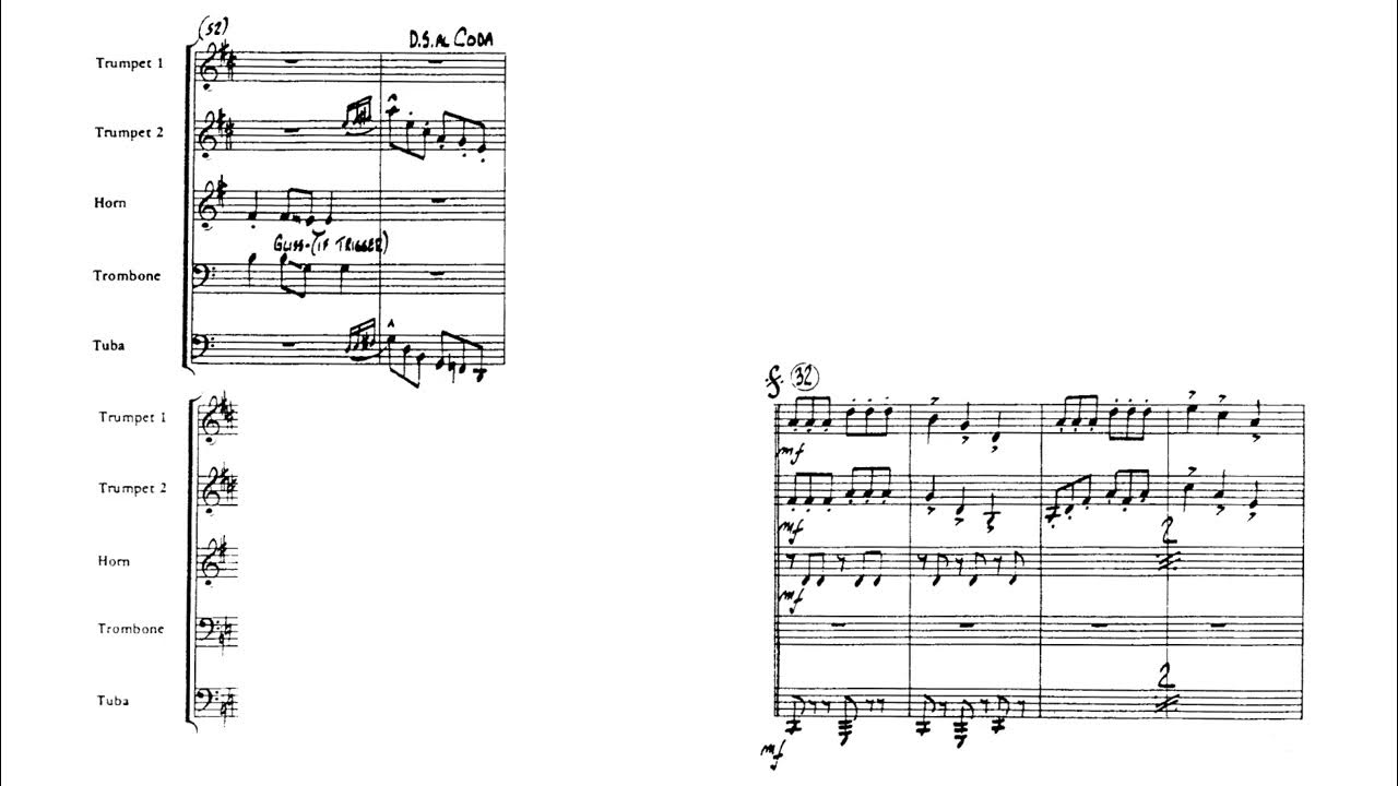 West Side Story - suite for brass quintet - Leonard Bernstein arr. Jack Gale - YouTube