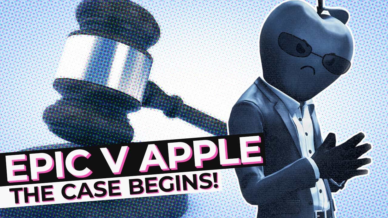 Epic v Apple Court Case Hearing Kicks Off In Wild Fashion - YouTube