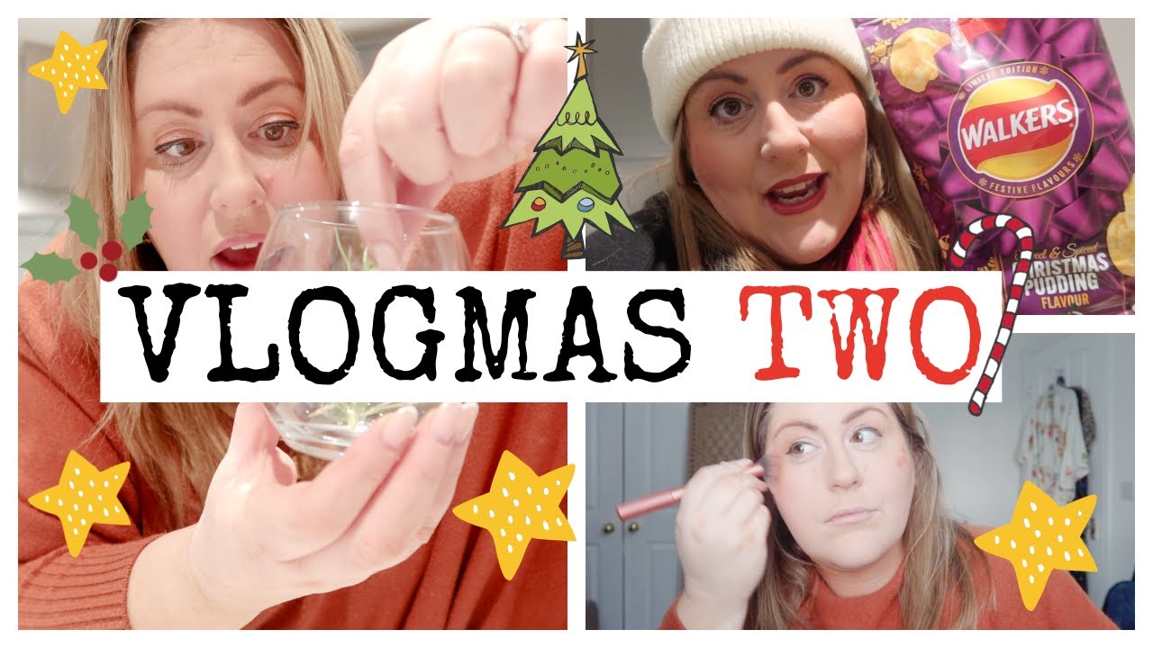 VLOGMAS TWO / TRYING TRENDS 🎄🥃 - YouTube