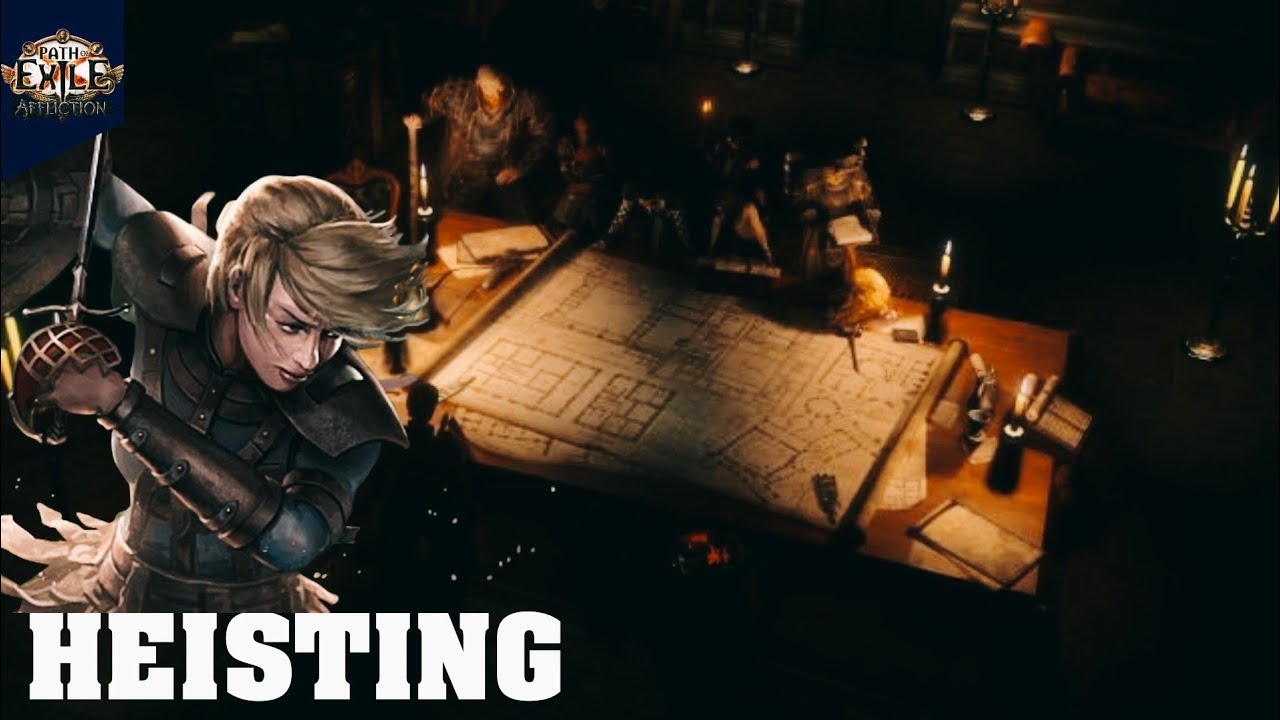 running blueprint and contracts | Heist Enjoyer | Path Of Exile - YouTube