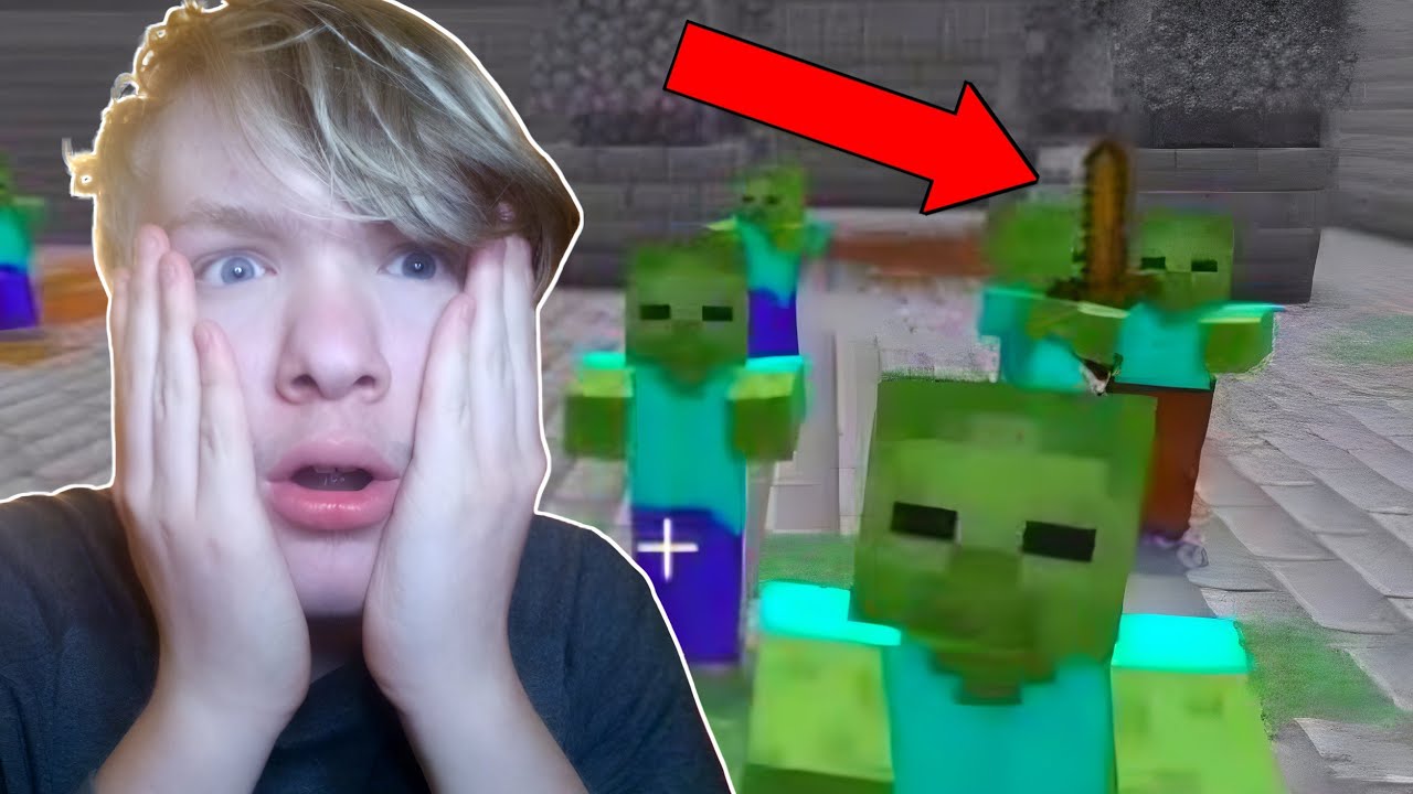 THE BIGGEST ZOMBIE HORDE EVER! [Minecraft Mob Arena] - YouTube