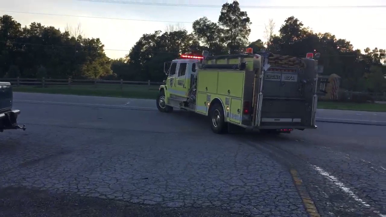 Engine 171 Tank 174 Structure Fire Responce - YouTube