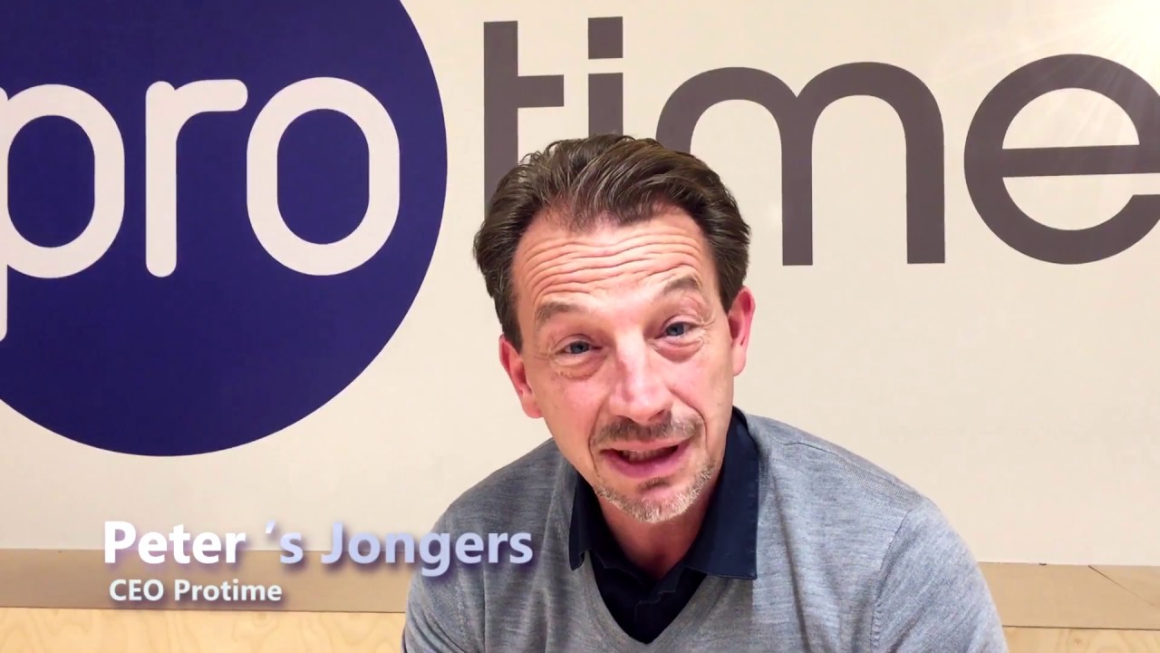 Peter s'Jongers, ceo Protime over werken met public speaking expert ...
