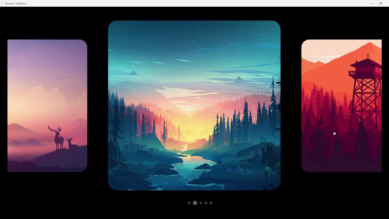 Awesome Parallax Carousel In Xd Youtube