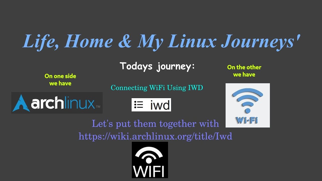 Watch Before Installing Arch Linux Using Wifi Use The Iwctl Cmd Youtube