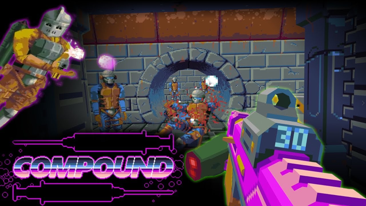 COMPOUND VR Review: Roguelike Retro Shooter and Conspiracy Simulator ...