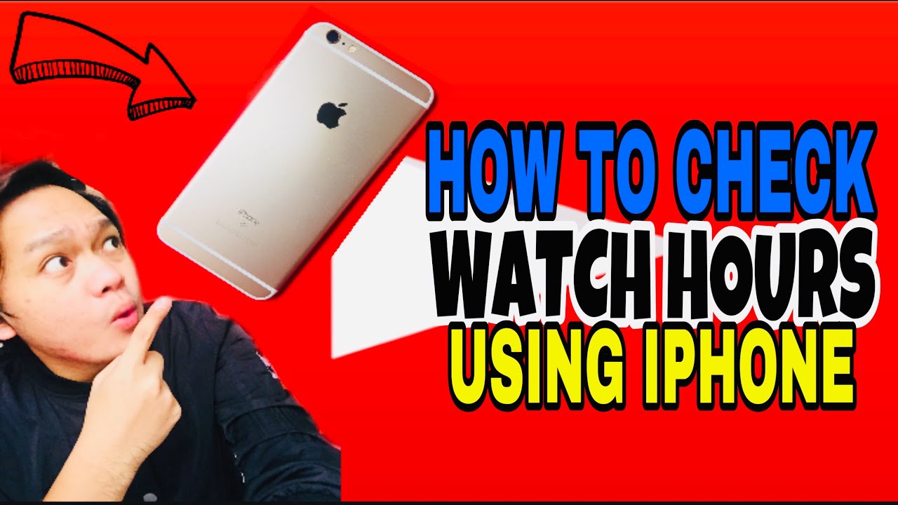 HOW TO CHECK WATCH HOURS - YouTube