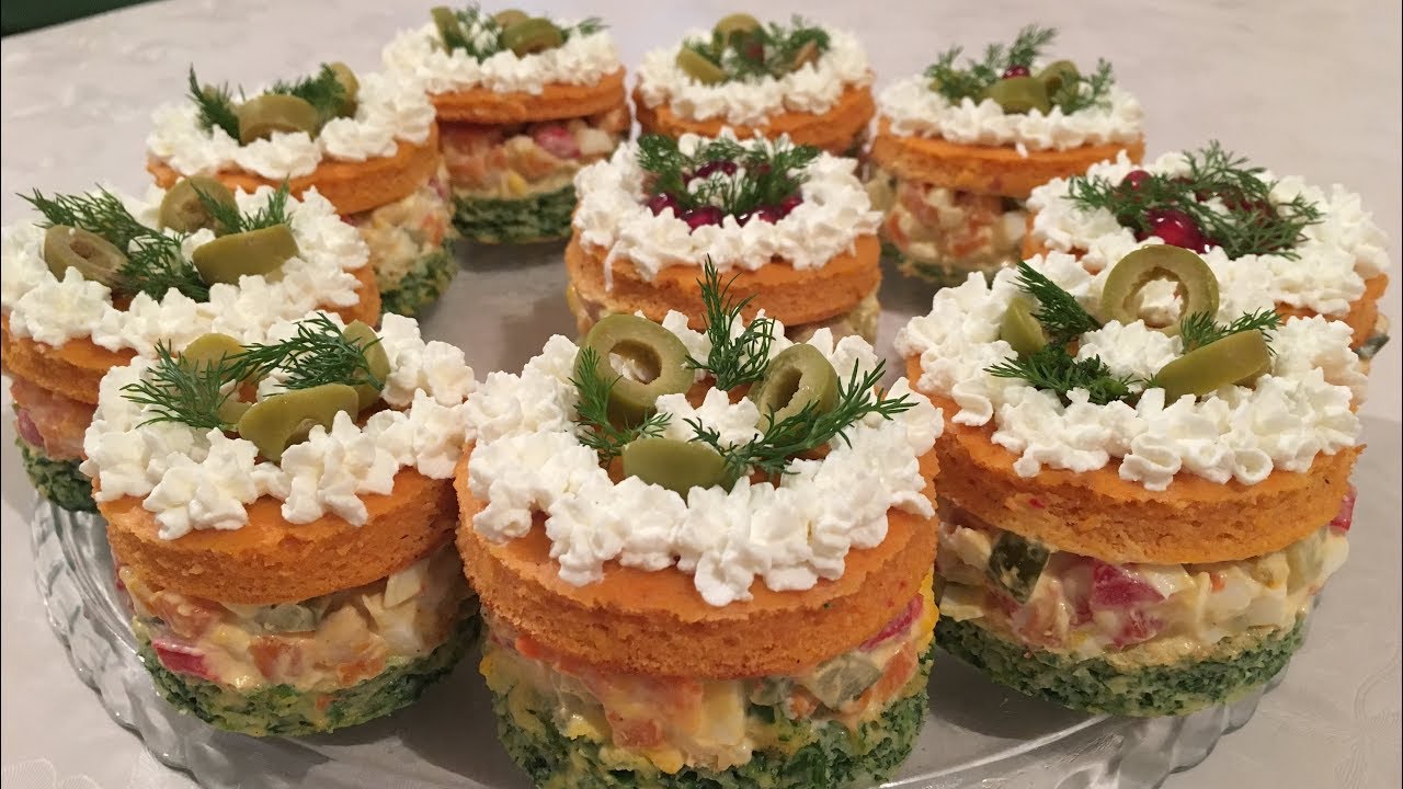 Yeni il 2020.Yeni il süfrələri üçün "SALAT-QƏLYANALTI". Закусочный ...