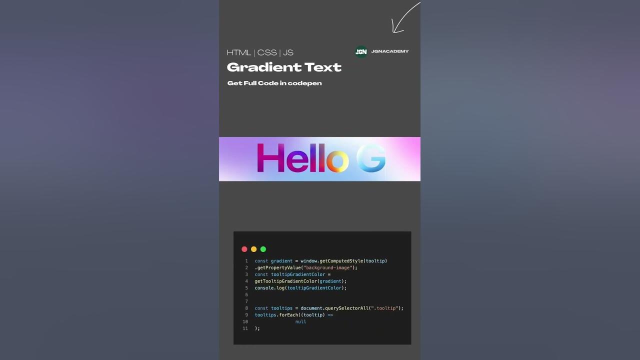 Gradient Text Html Css Css3 Shorts Code Codinglife Codingshorts Edit Shortsviral Youtube