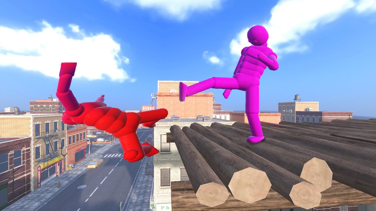 OVERGROWTH Active Ragdoll Physics & NPC Wars #2 - YouTube