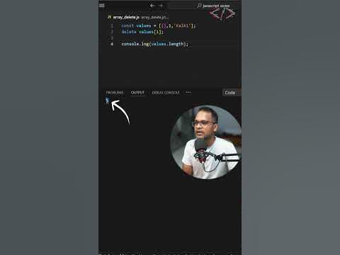 🗑️JavaScript Delete| Array Delete in JavaScript Interview Question | #coding #codewithkg - YouTube