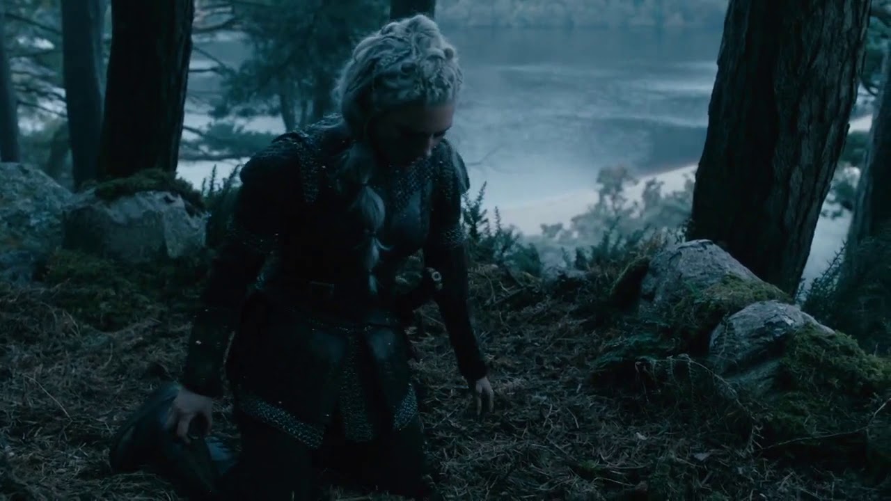 Lagertha retires from fighting Vikings season 6 - YouTube