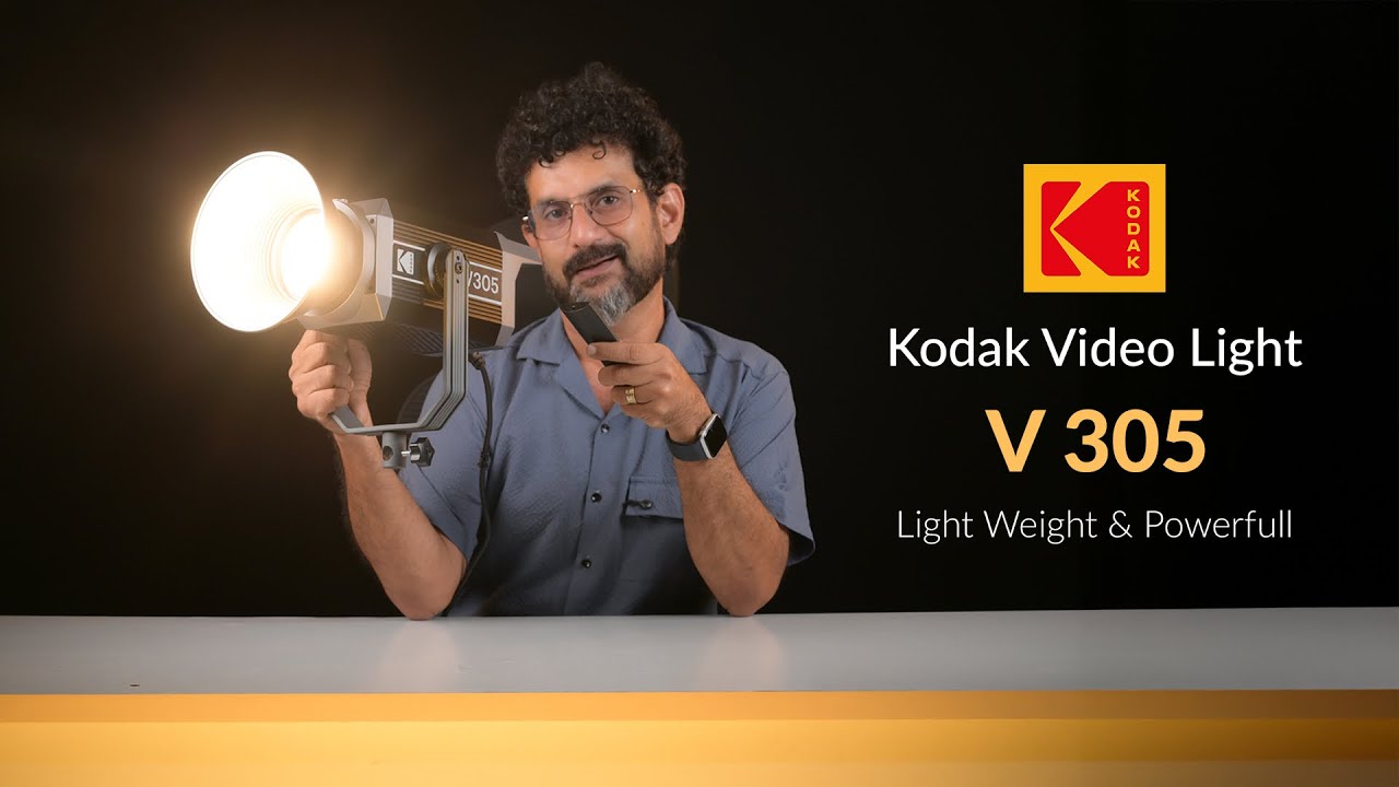 Kodak V305 Video BI Light , affordable and Powerful light. - YouTube