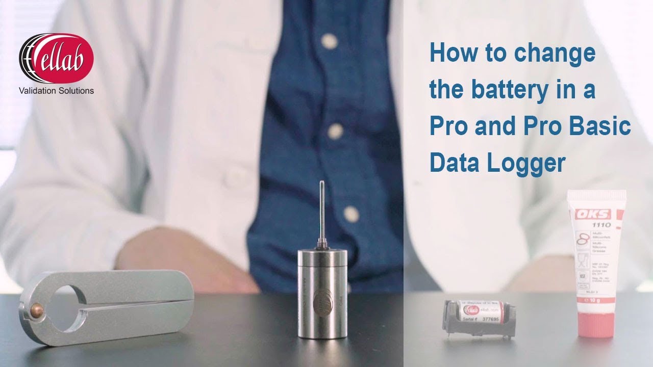 How to change the battery in a TrackSense Pro and Basic Logger - YouTube