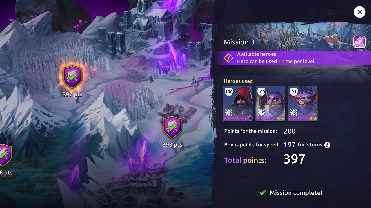 Age of Magic: Cradle of Chaos - Frost Peak - Level 3 - Mission 3 - 3 ...