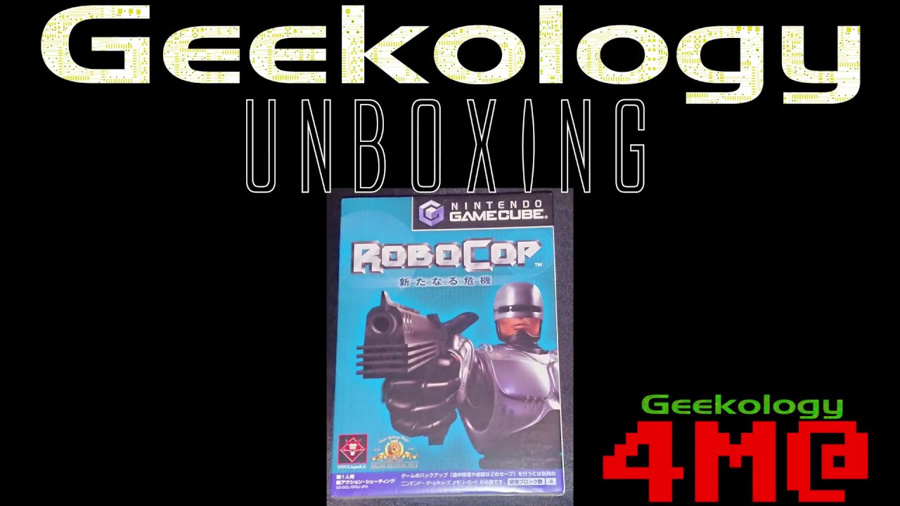 RoboCop (GameCube) - Geekology Unboxing s2e02 - YouTube