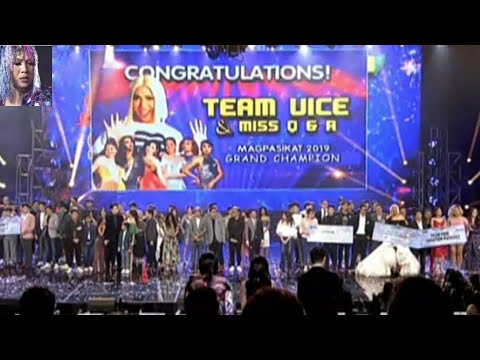 Team Vice wins Magpasikat 2019| It's Showtime | Announcement of Winners ...