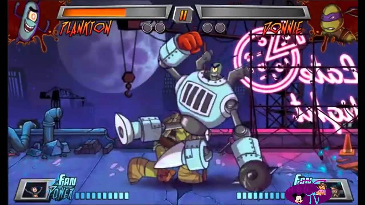 Breadwinners vs Sponge Out of Water Brawl Game Plankton, Spongebob ...
