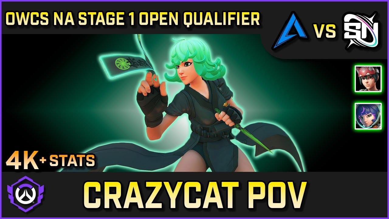 [ CrazyCat ] Amplify vs Supernova | NA Open Qualifiers | OWCS - YouTube