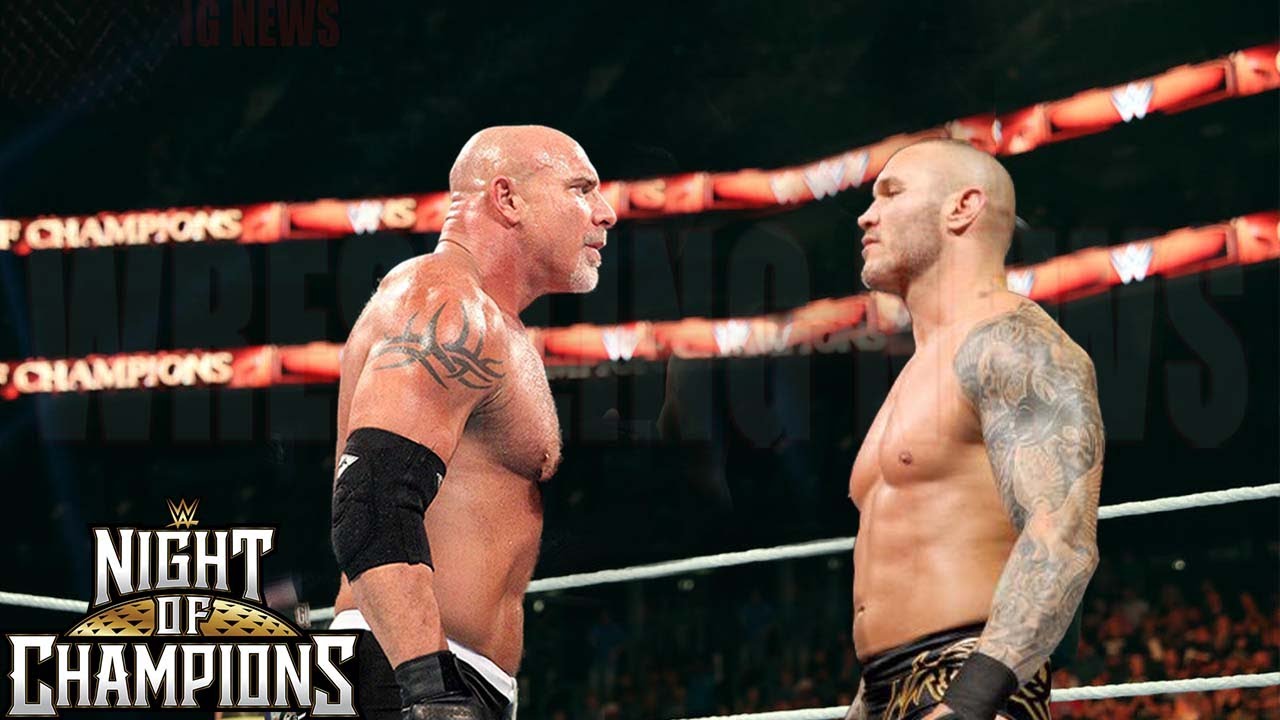 Goldberg vs Randy Orton Night of Champions Match - YouTube