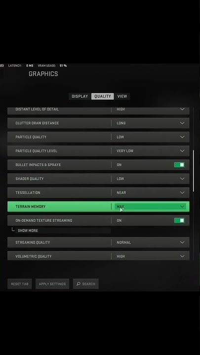 Best Graphics Settings For MW2 Multiplayer #gaming #fyp #cod #mw2 # ...