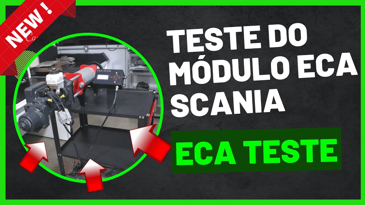 ESSE EQUIPAMENTO VAI AJUDAR MUITO NO TESTE DO MÓDULO ECA DO SCANIA ...