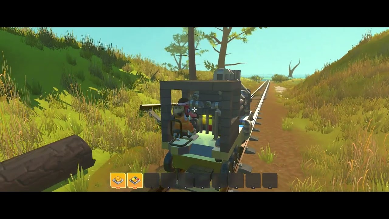 Scrap Mechanic MAPA NOUA TRAIN MAP - YouTube