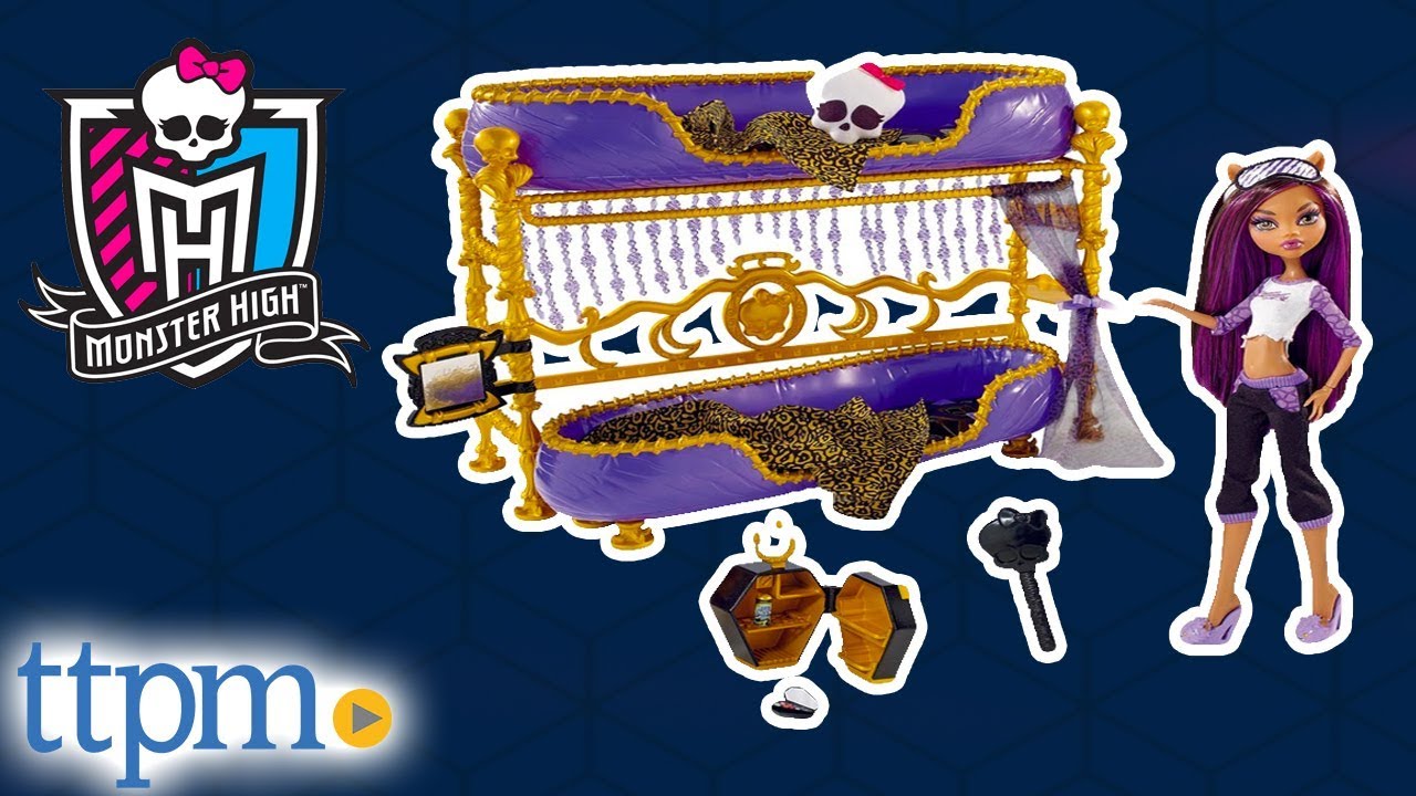 Monster High Room to Howl Clawdeen Wolf from Mattel - YouTube