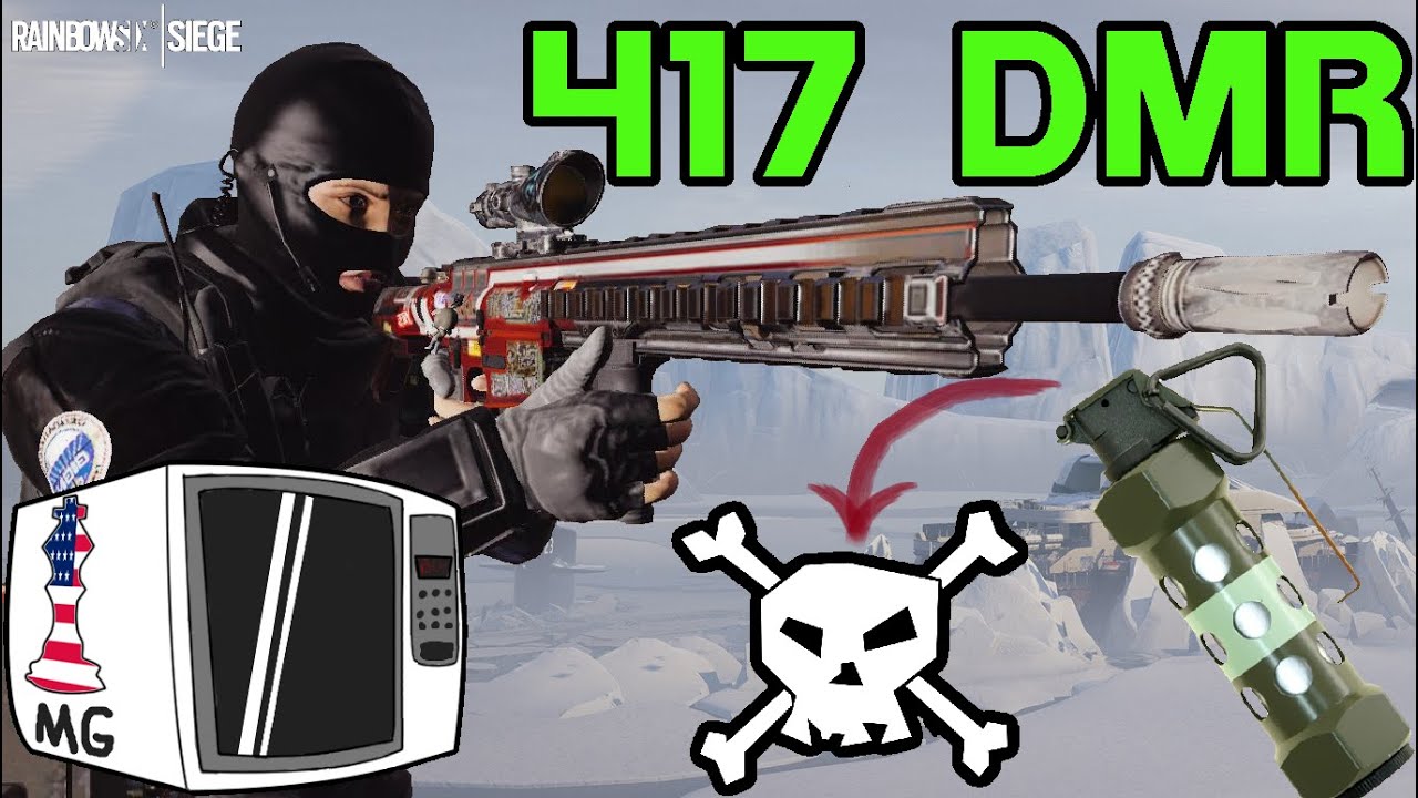 Flashbang Kills & 417 DMR - Rainbow Six Siege - YouTube