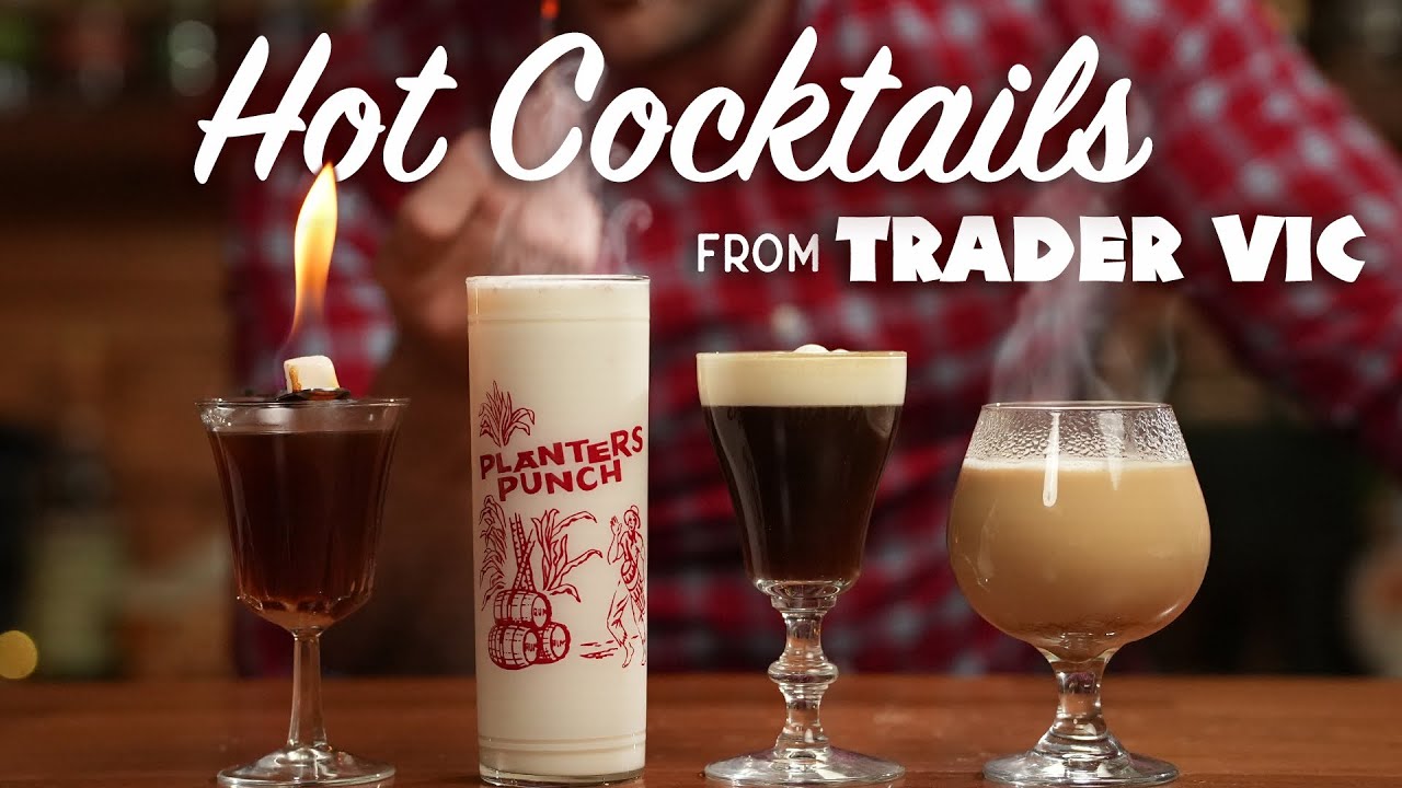 4 Hot Cocktails from Trader Vic's 1972 Bartender's Guide - YouTube