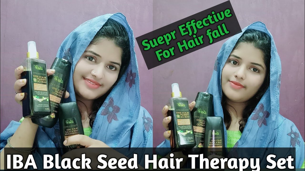 IBA Black Seed Therapy Shampoo Combo Perfect Solution For Your Hair ...