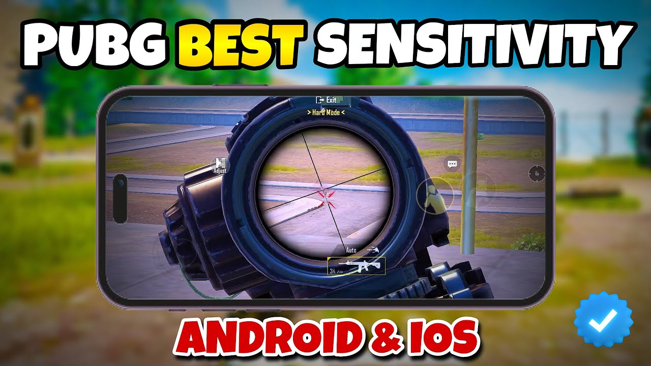 Pubg mobile best sensitivity for Android and iOS phones🔥copy and use it ...