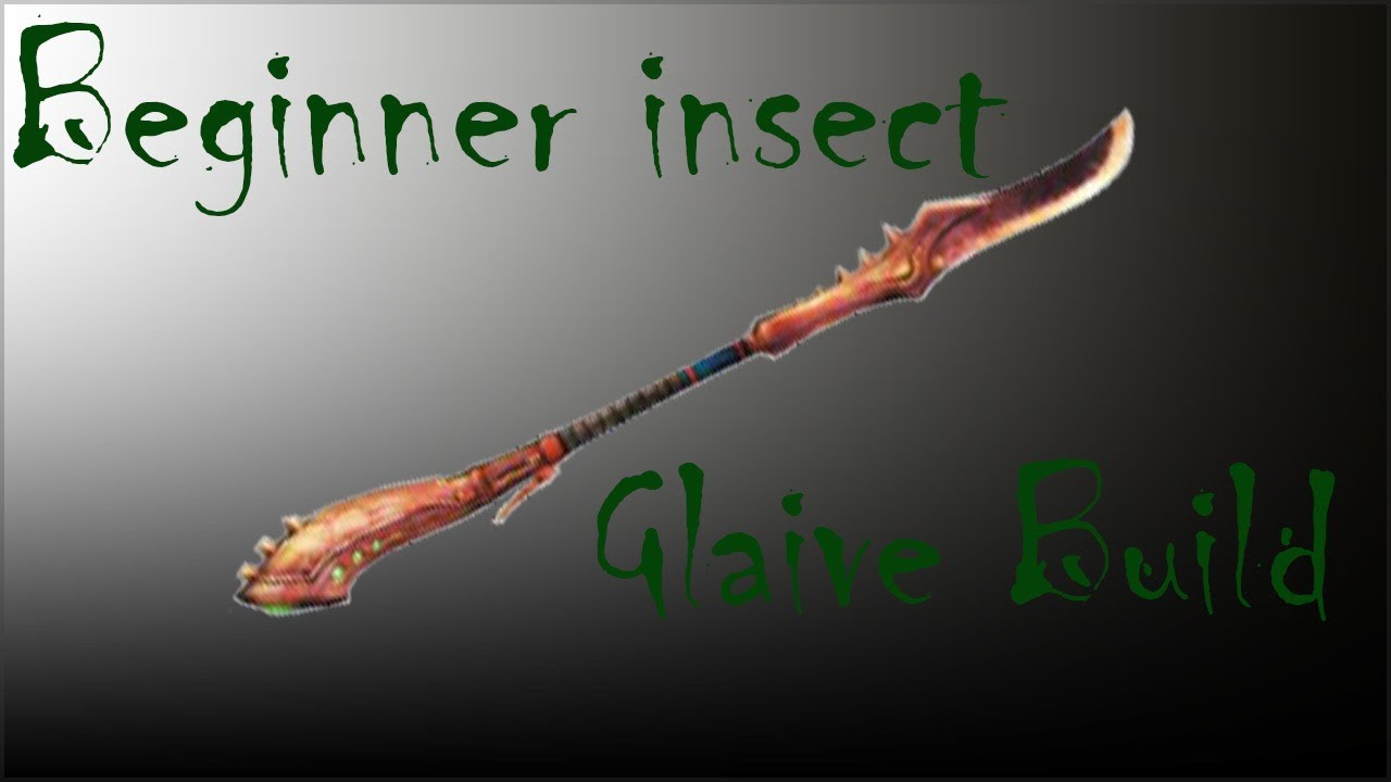 MHW | Beginner, Easy to get Insect Glaive Build - YouTube