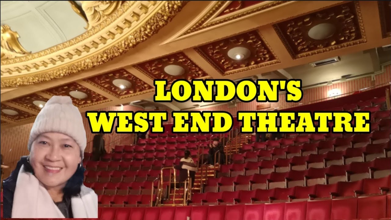 LONDON'S WEST END THEATRE - AMAZING THEATRE INTERIOR - YouTube