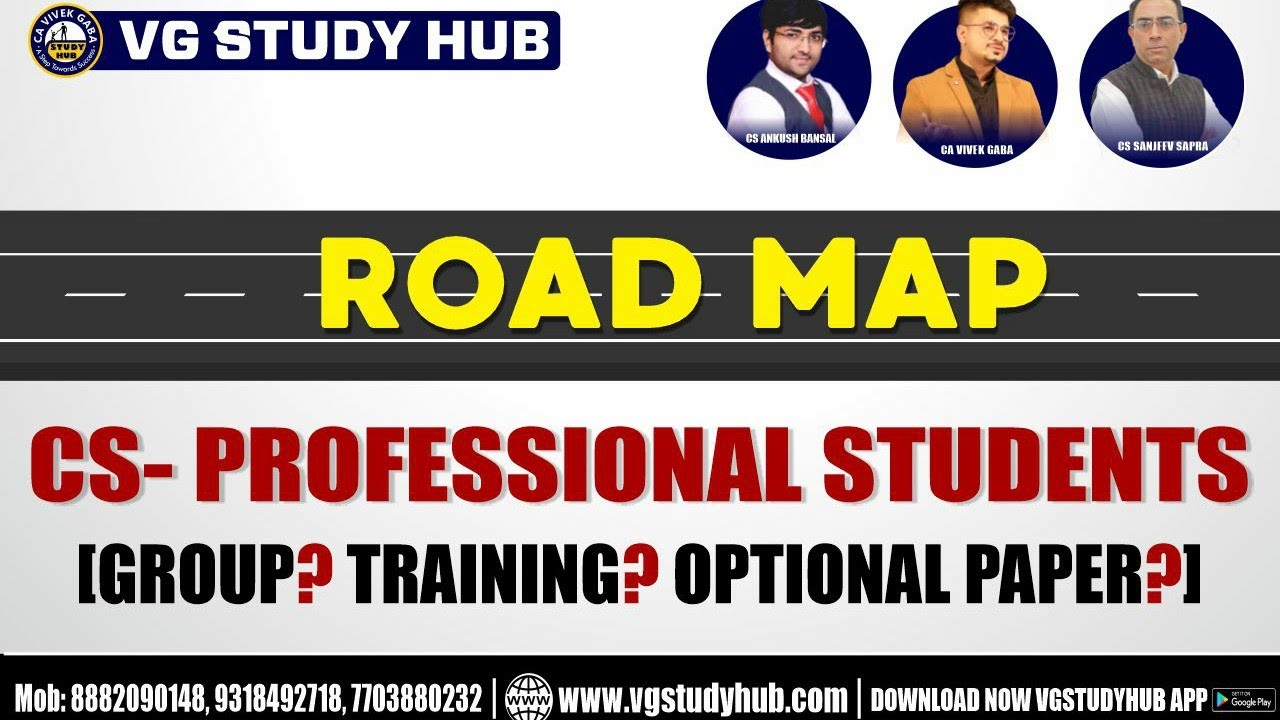 Road Map Session for CS - Professional (CS EXE Aug 2021 Pass out ...