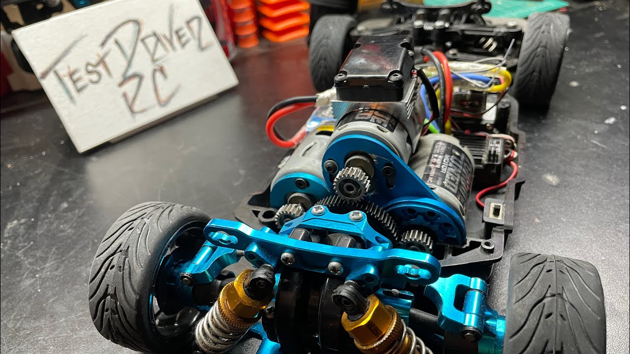 3 Motor RC Car // Tamiya TT02 - YouTube