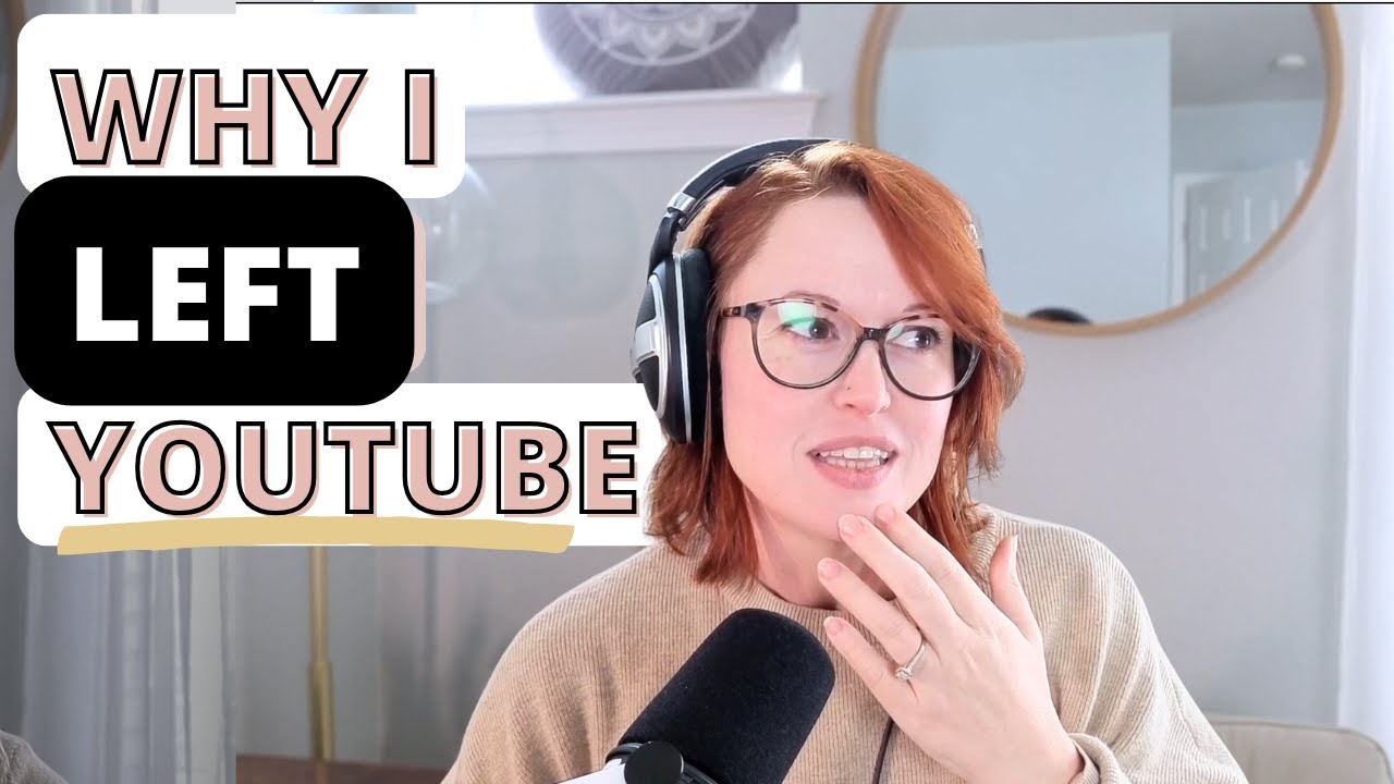 Why I left Youtube...and what's next - YouTube