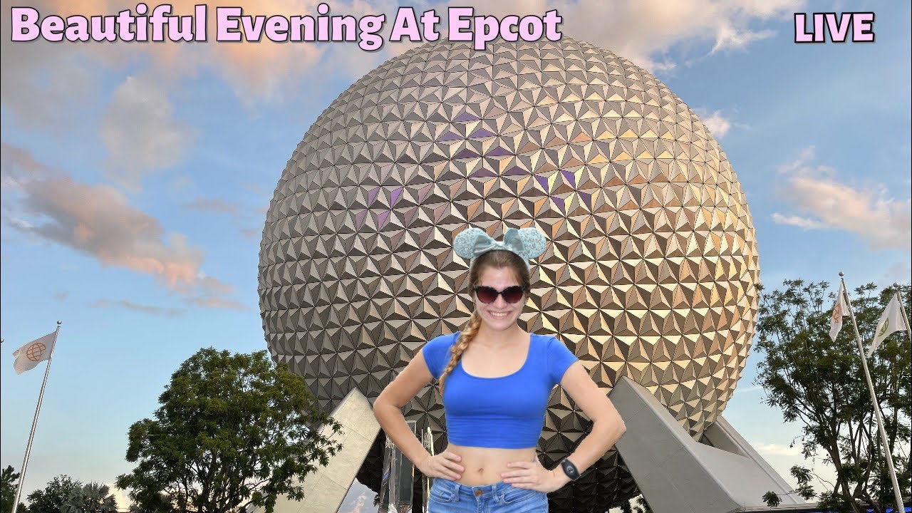 Beautiful Evening At Epcot - YouTube