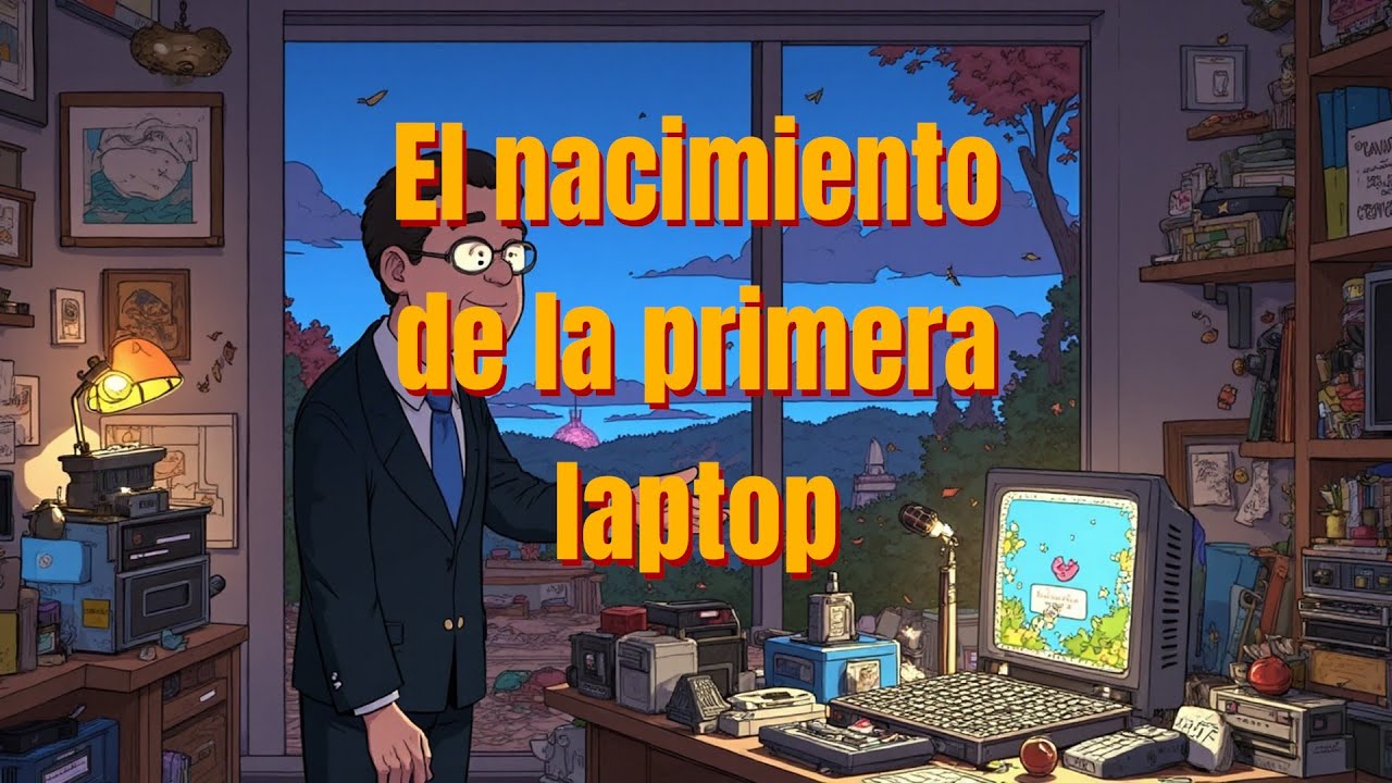 El nacimiento de la primera laptop - YouTube