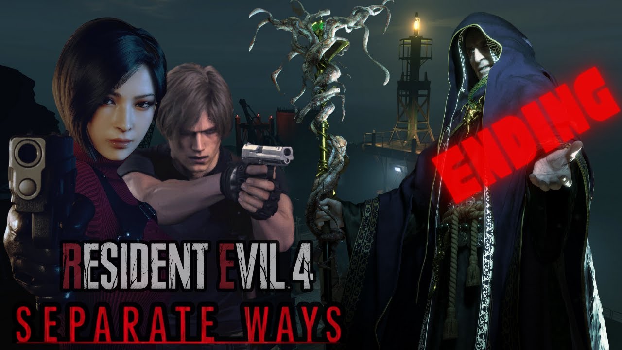 Ending [RE4 Remake DLC - Separate Ways - Part 8] - YouTube