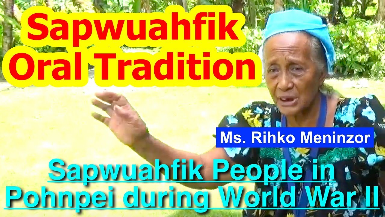 Account of the Sapwuahfik People in Pohnpei during World War II - YouTube