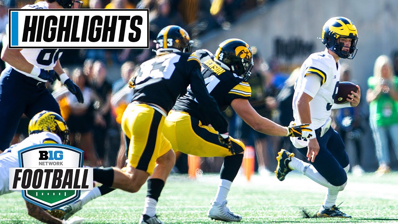 Michigan at Iowa | Extended Highlights | Big Ten Football | Oct. 1 ...