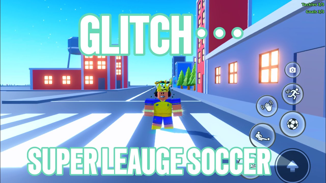 Super league soccer *how to glitch out of the map* - YouTube