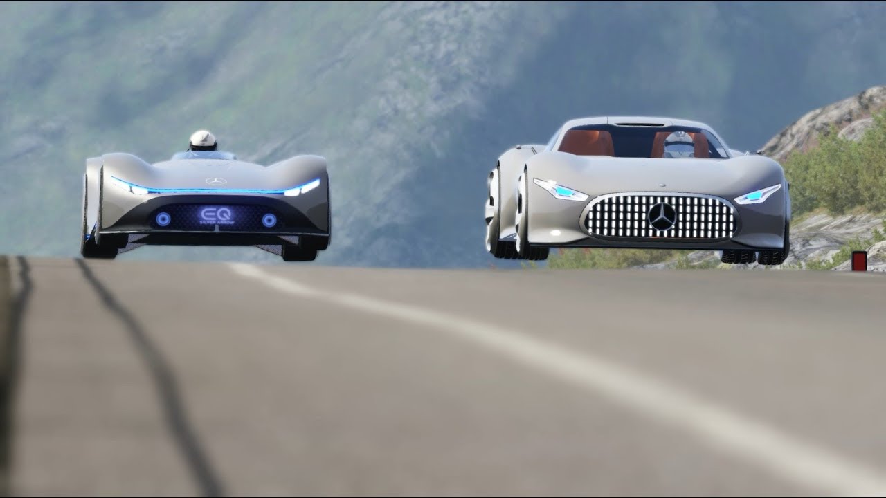 Mercedes-Benz Vision EQ Silver Arrow Concept vs Mercedes-Benz AMG ...