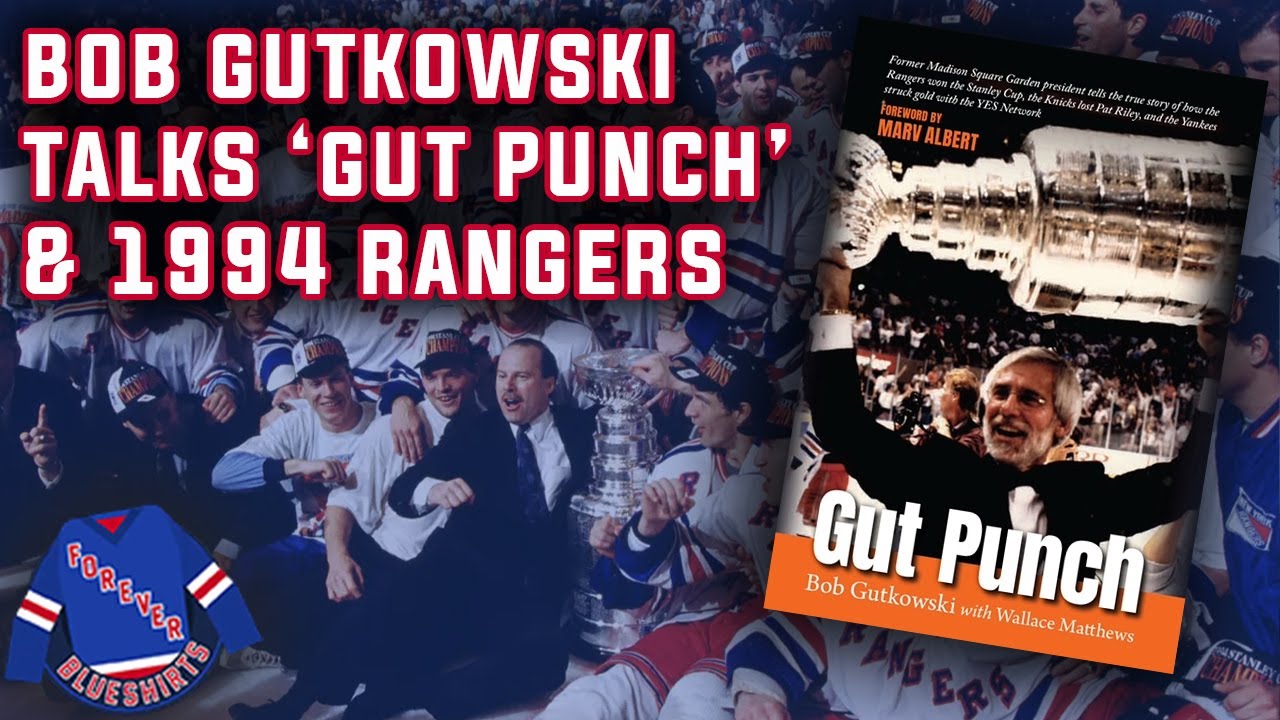 Bob Gutkowski on his book 'Gut Punch' and the 1994 NYR Stanley Cup ...