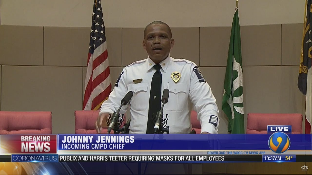 WATCH: Charlotte announces next CMPD Chief of Police - YouTube