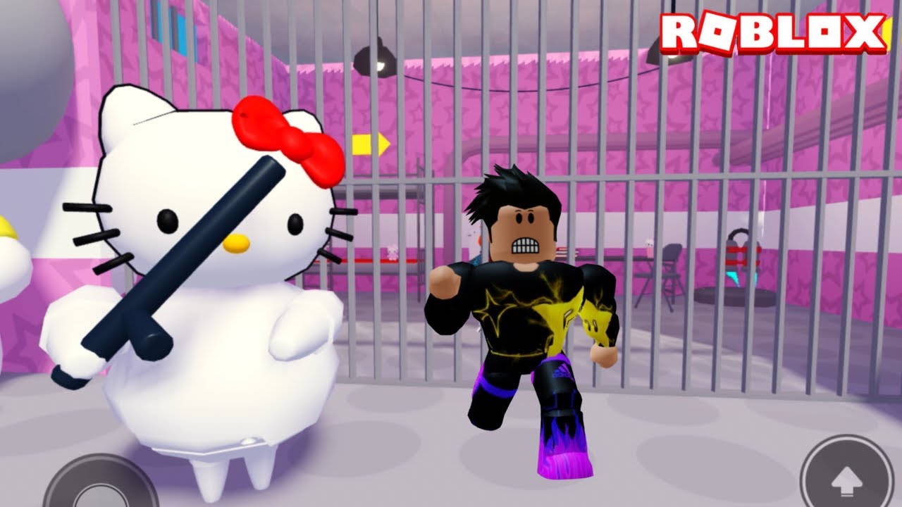 ROBLOX HELLO KITTY’S PRISON RUN! - YouTube