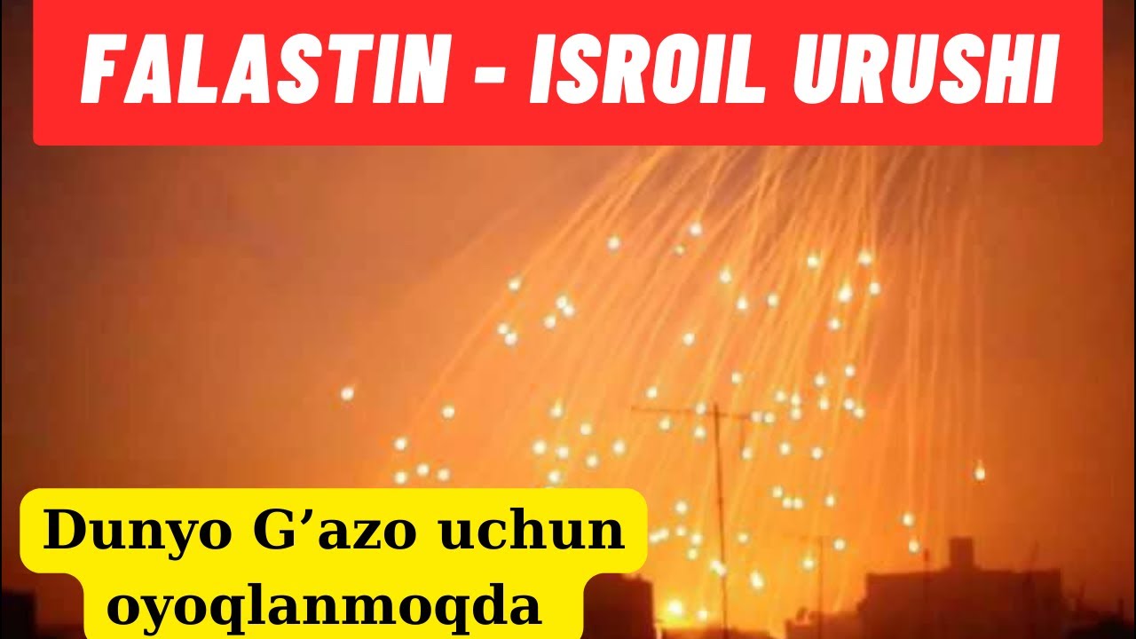 Falastin - Isroil urushi. Dunyo G’azo uchun oyoqlanmoqda. - YouTube
